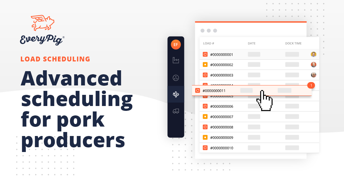 Pig Load Scheduling Software | Swine Data Collection | EveryPig