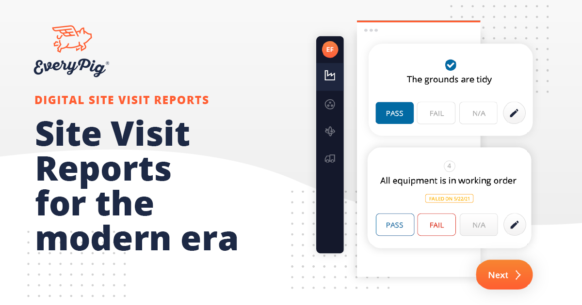 Digital Site Visit Reports - Automate farm compliance - EveryPig
